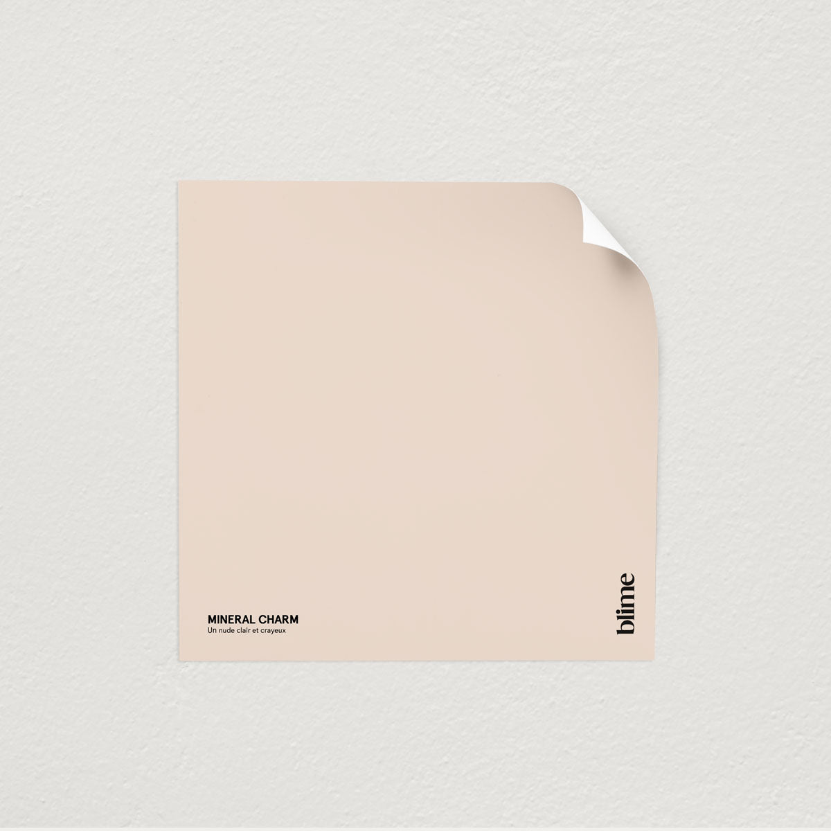 Échantillon beige nude | Mineral charm - Blime – blime