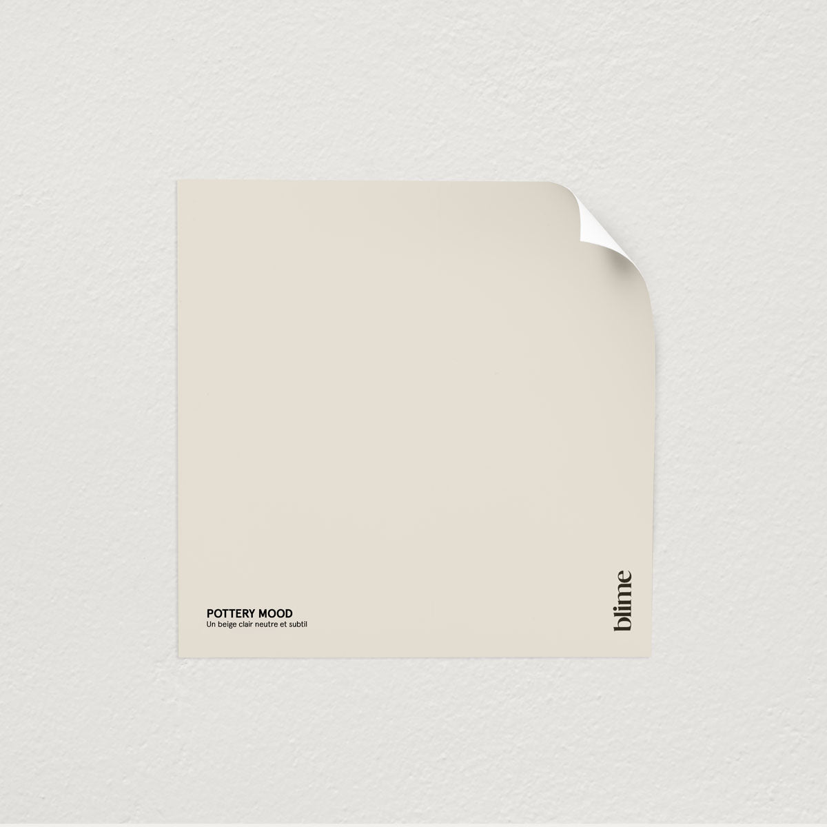 Échantillon beige clair | Pottery mood - Blime – blime